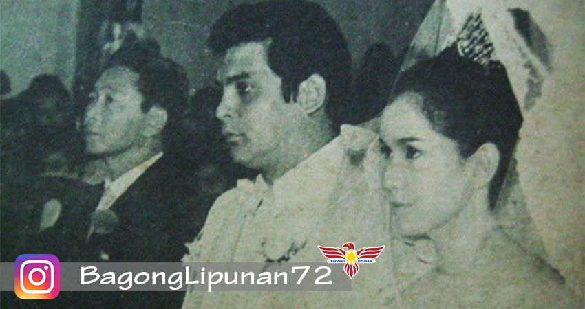 Ferdinand Marcos, godfather at the wedding of Fernando Poe, Jr. and ...