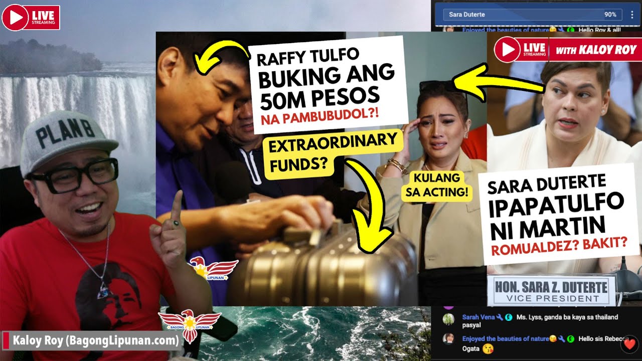 SARA DUTERTE IPAPATULFO? | RAFFY TULFO BUKING ANG 50M PESOS BUDOL FOR ...