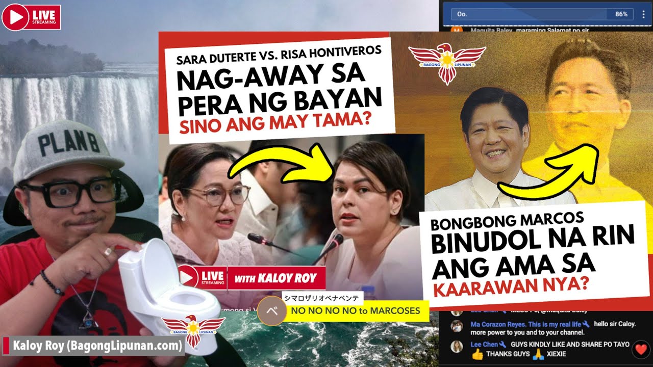 SARA DUTERTE AT RISA HONTIVEROS NAG-AWAY SA PERA NG BAYAN? | BBM NABUDOL SA B-DAY NG AMA! [474 ...