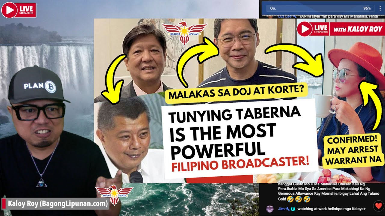 CONFIRMED! ARREST WARRANT KAY MAHARLIKA! | TUNYING TABERNA MOST POWERFUL BROADCASTER! [454 ...