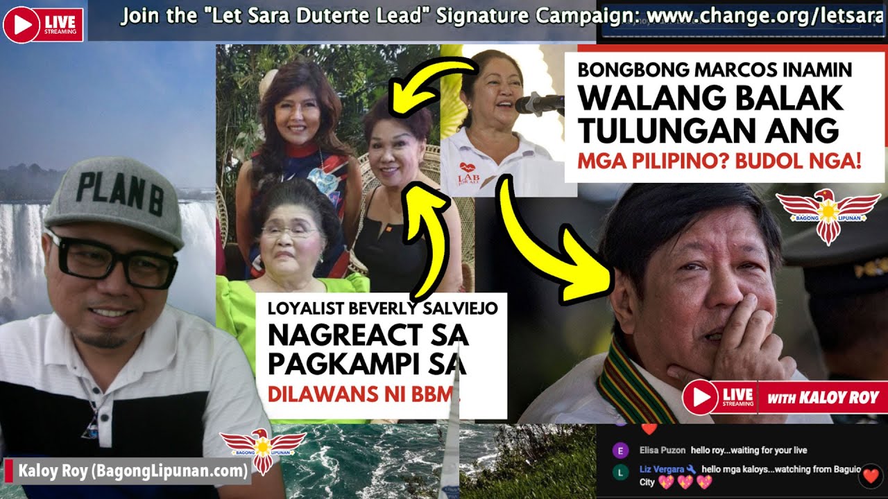 LOYALIST BEVERLY SALVIEJO UMAMING NABUDOL? | BBM WALANG PLANO NA TULUNGAN ANG MGA PILIPINO? [426 ...