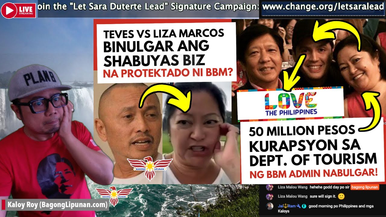TEVES BINULGAR ANG SHABUYAS BUSINESS NI LIZA? | 50M PESOS KURAPSYON ...