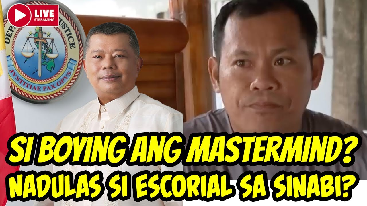OMG!!! SI BOYING ANG LUMALABAS NA MASTERMIND??? AYON KAY ESCORIAL? [135] – Bagong Lipunan