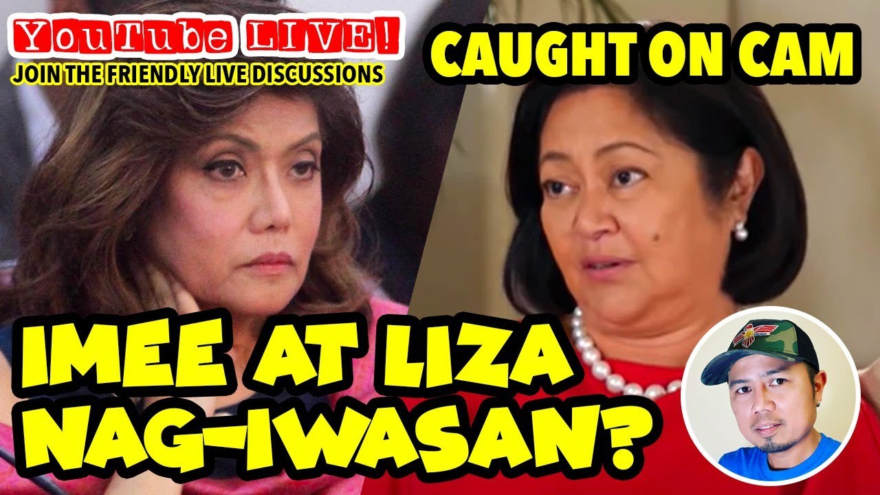 CAUGHT ON CAMERA: Senator Imee Marcos at First Lady Liza Araneta-Marcos ...