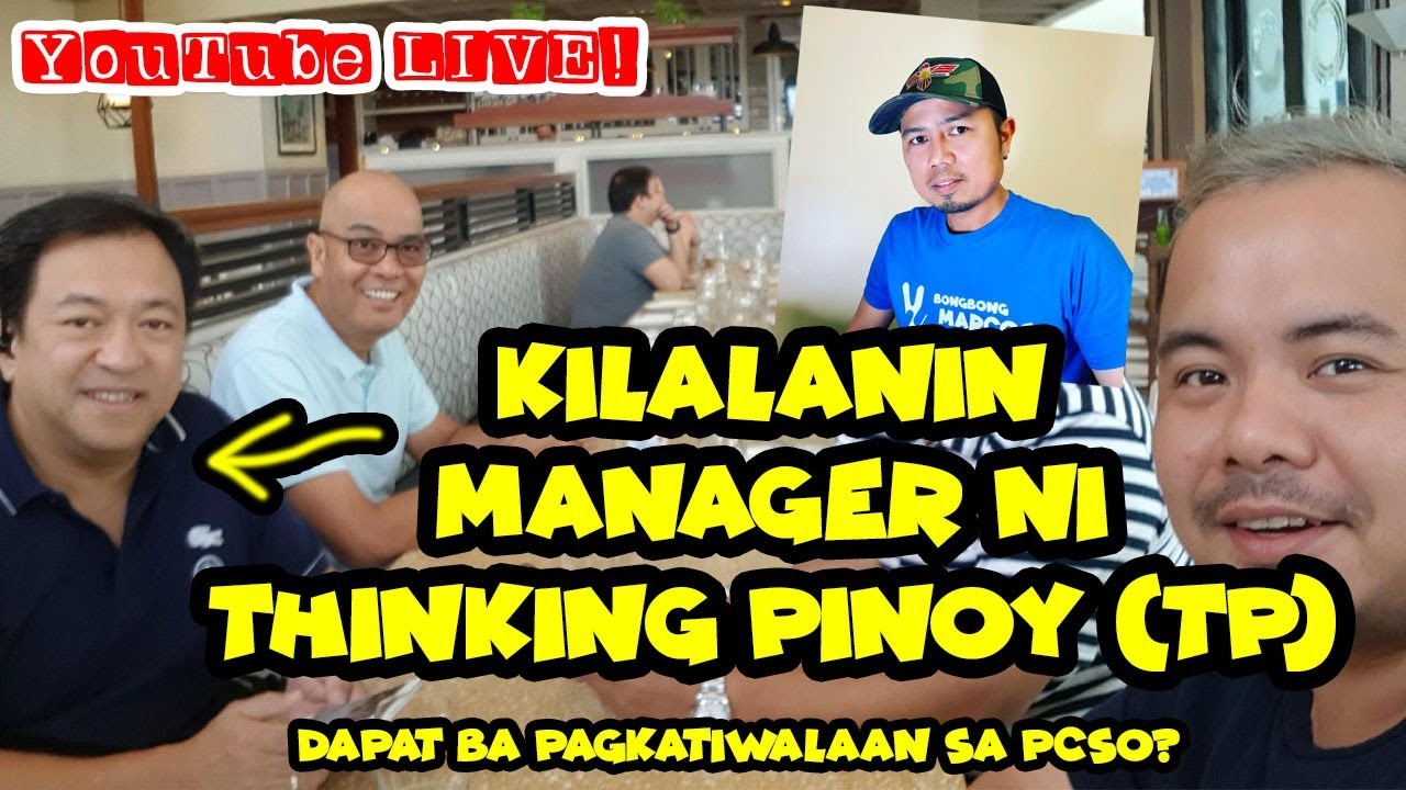 Manager ni Thinking Pinoy (TP), dapat bang pagkatiwalaan bilang PCSO ...