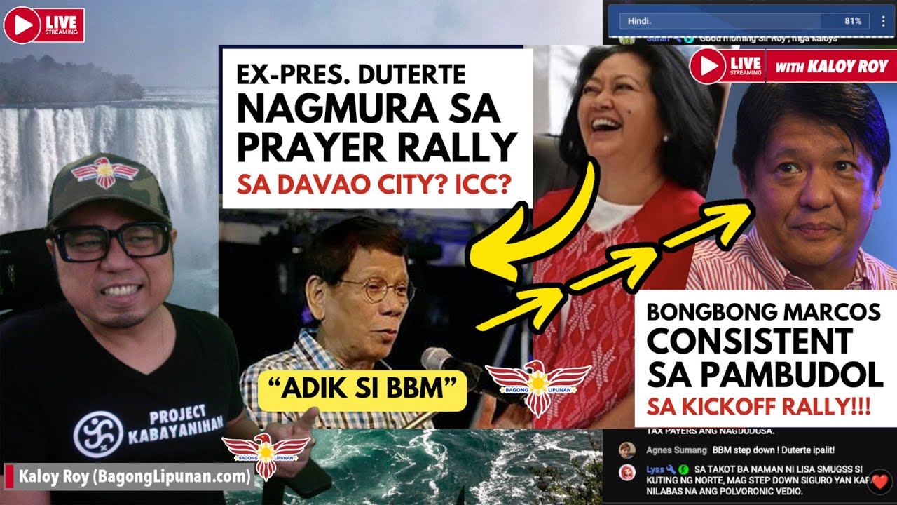 BREAKING NEWS! DUTERTE SINABING ADIK SI BBM! | BBM CONSISTENT SA ...