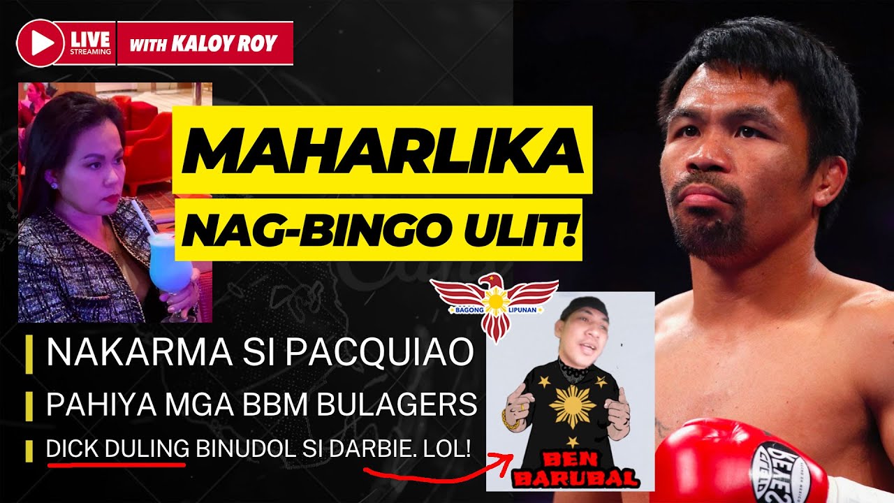 BINGO! MAHARLIKA VS PACQUIAO | BBM VLOGGERS NAPAHIYA | BEN BARUBAL ...