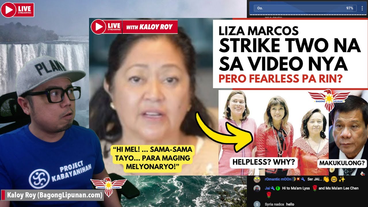 FEARLESS LIZA MARCOS! STRIKE 2 NA PERO TAHIMIK ANG IBANG POLITIKO ...