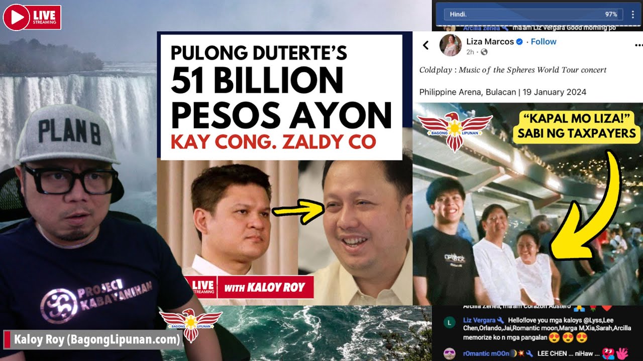 51 BILLION PESOS ISSUE KAY PULONG DUTERTE TRENDING | LIZA AT BBM NASA ...