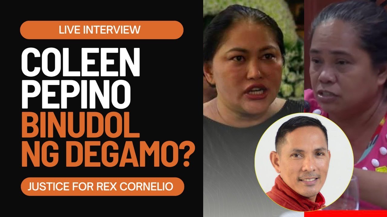 DEGAMO NAMBUDOL? | INTERVIEW WITH COLEEN PEPINO, WIFE OF SLAIN ...