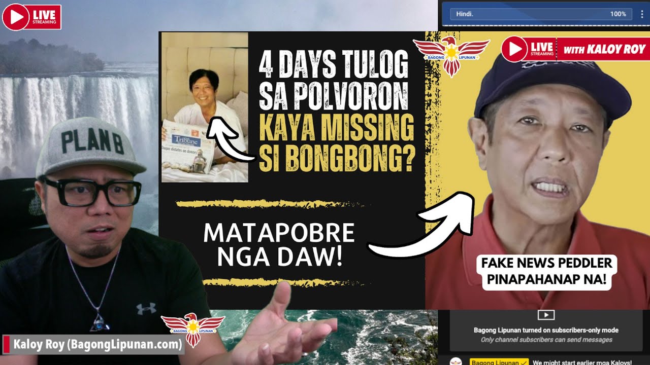 4 DAYS TULOG SA POLVORON KAYA MISSING SI BONGBONG NA MATAPOBRE DAW ...