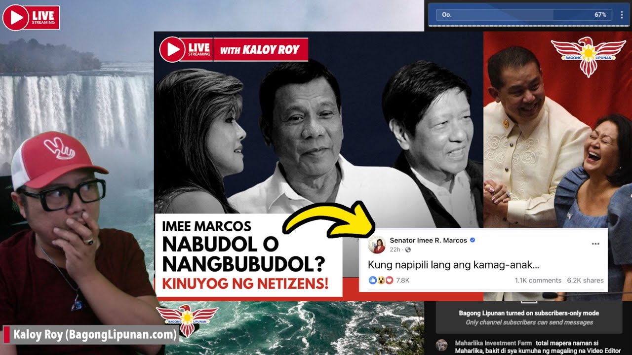 STRESS NA SI IMEE MARCOS SA KAMAG-ANAK NA UTAK POLVORONIC? [570 ...