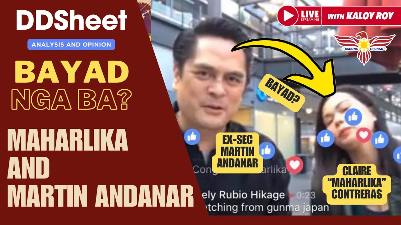 MAHARLIKA BINAYARAN NI MARTIN ANDANAR? | DDS vloggers HIGHEST KUPIT kumpara sa BBM vloggers ...