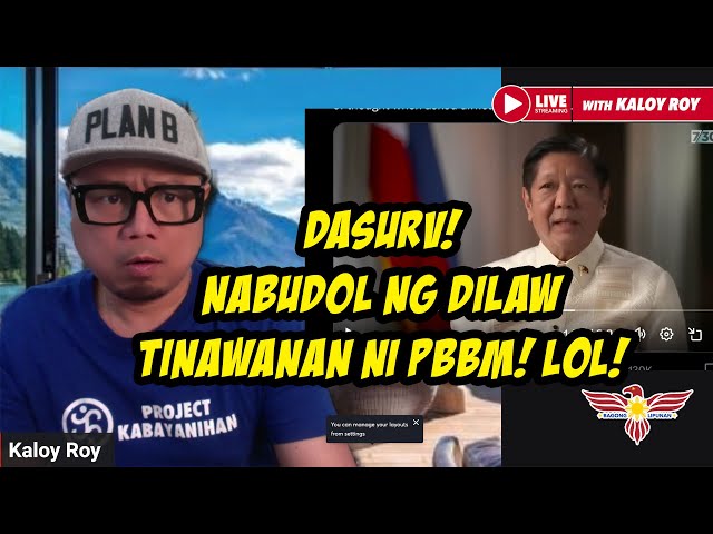 NABUDOL NG DILAW, PINAGTAWANAN NI PBBM! DASURV! LOL! – Bagong Lipunan